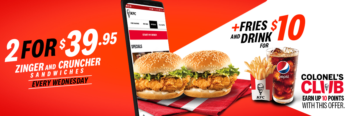 Home | KFC Trinidad & Tobago